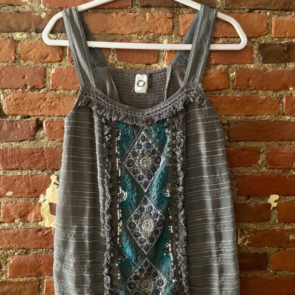 Anthropologie | Tops | Akemi Kin Embellished Top | Poshmark